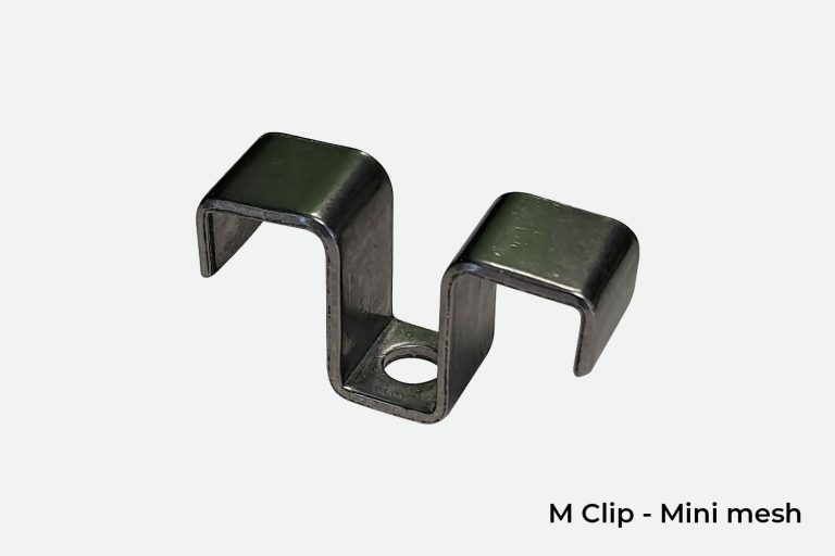 Stainless Steel M Clip for Mini Mesh Grating – Multi Supplies 4U
